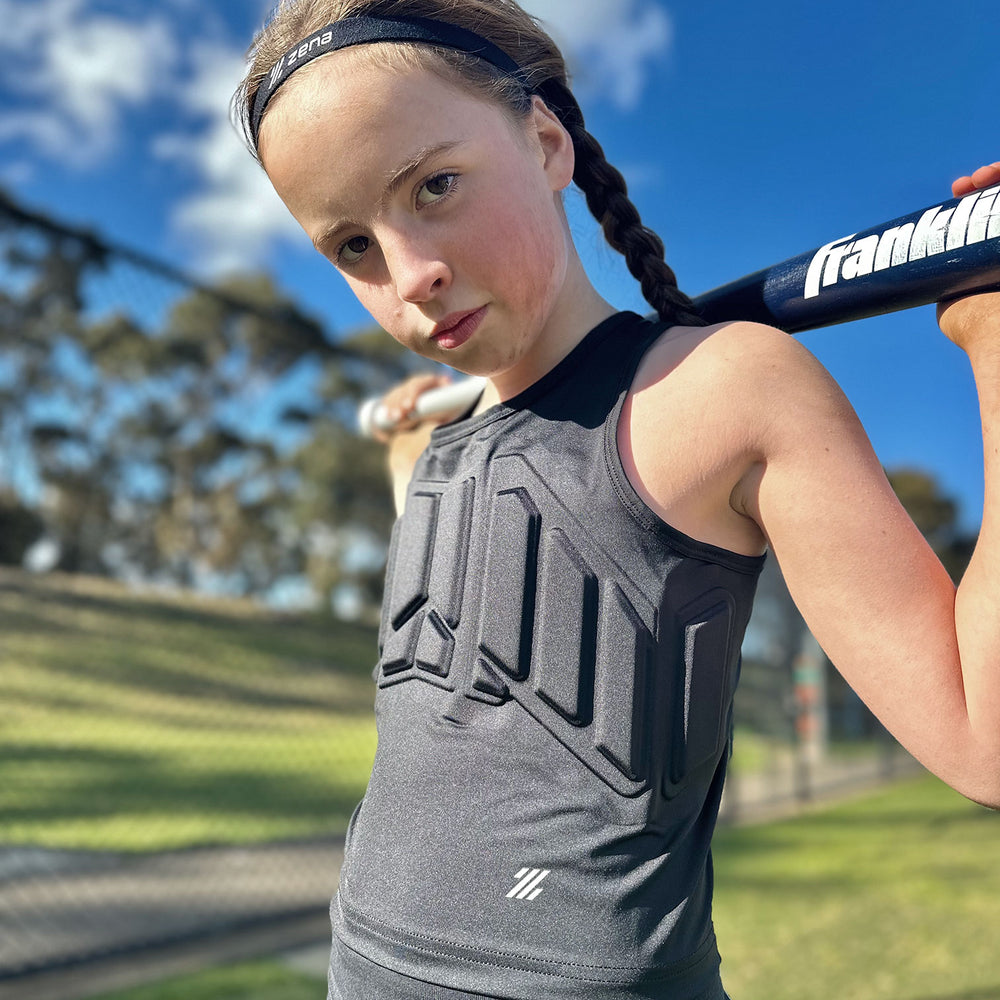 YOUTH CHEST PROTECTOR TOP - ZENA SPORT – Zena Sport USA